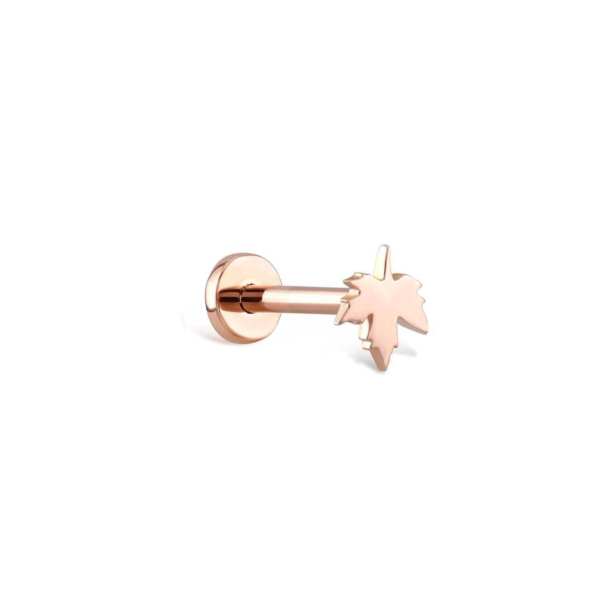 Maple Leaf Gold Piercing | Piano Jewellery