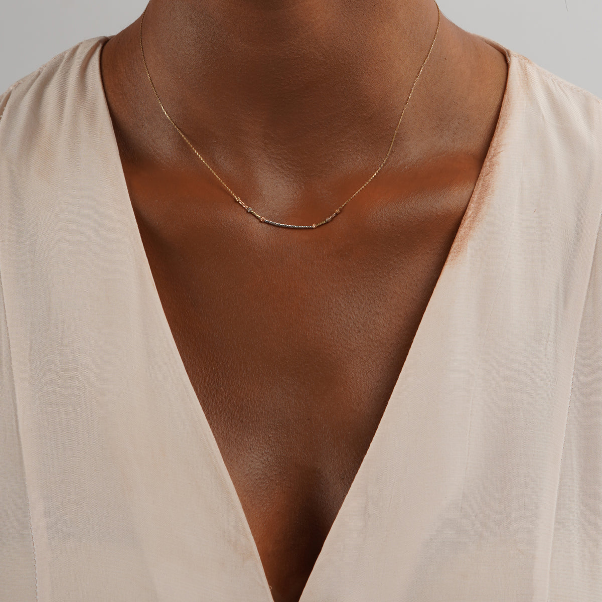 Cabaret Mini Shine Altın Kolye | Piano Jewellery