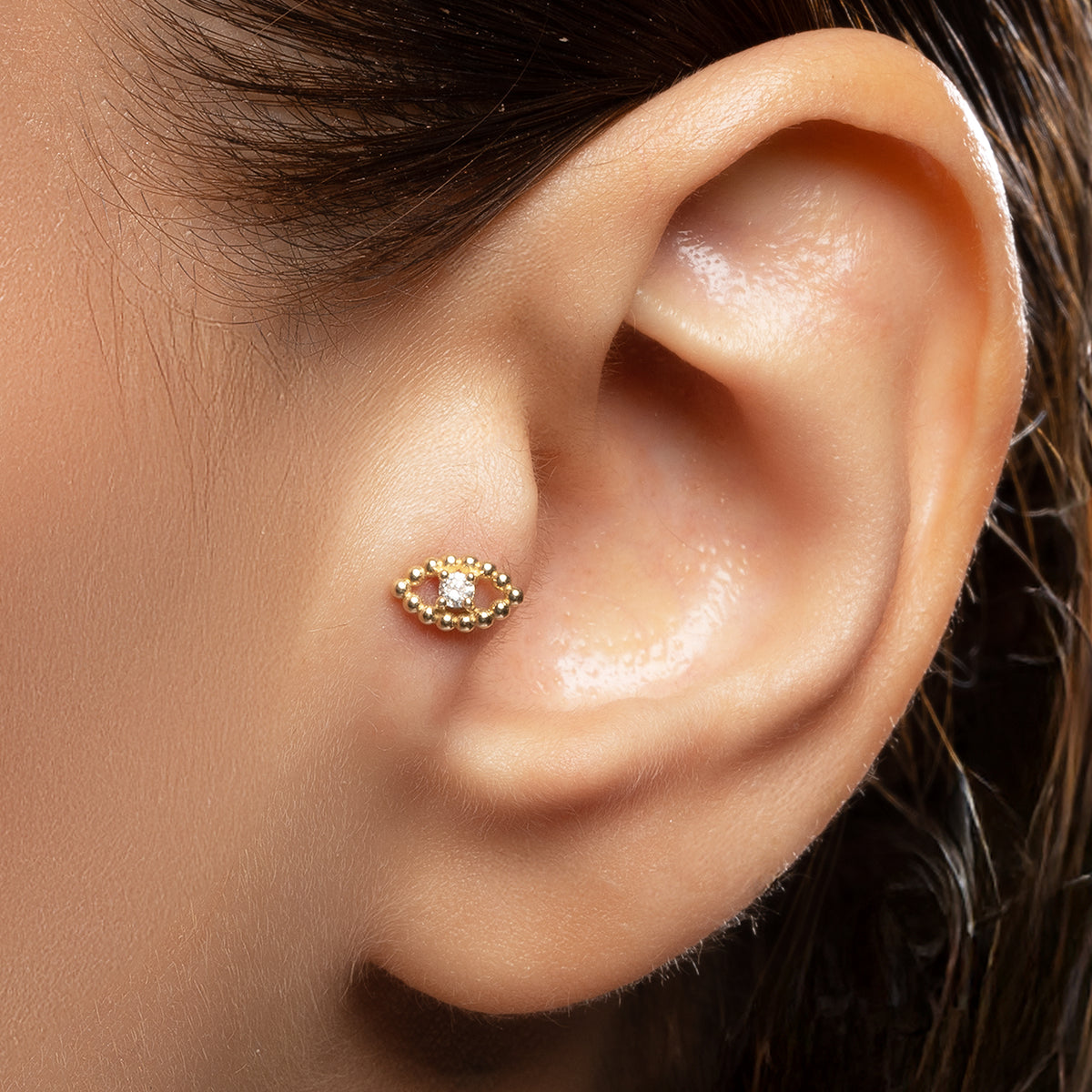 Eye Göz Pırlanta Piercing | Piano Jewellery